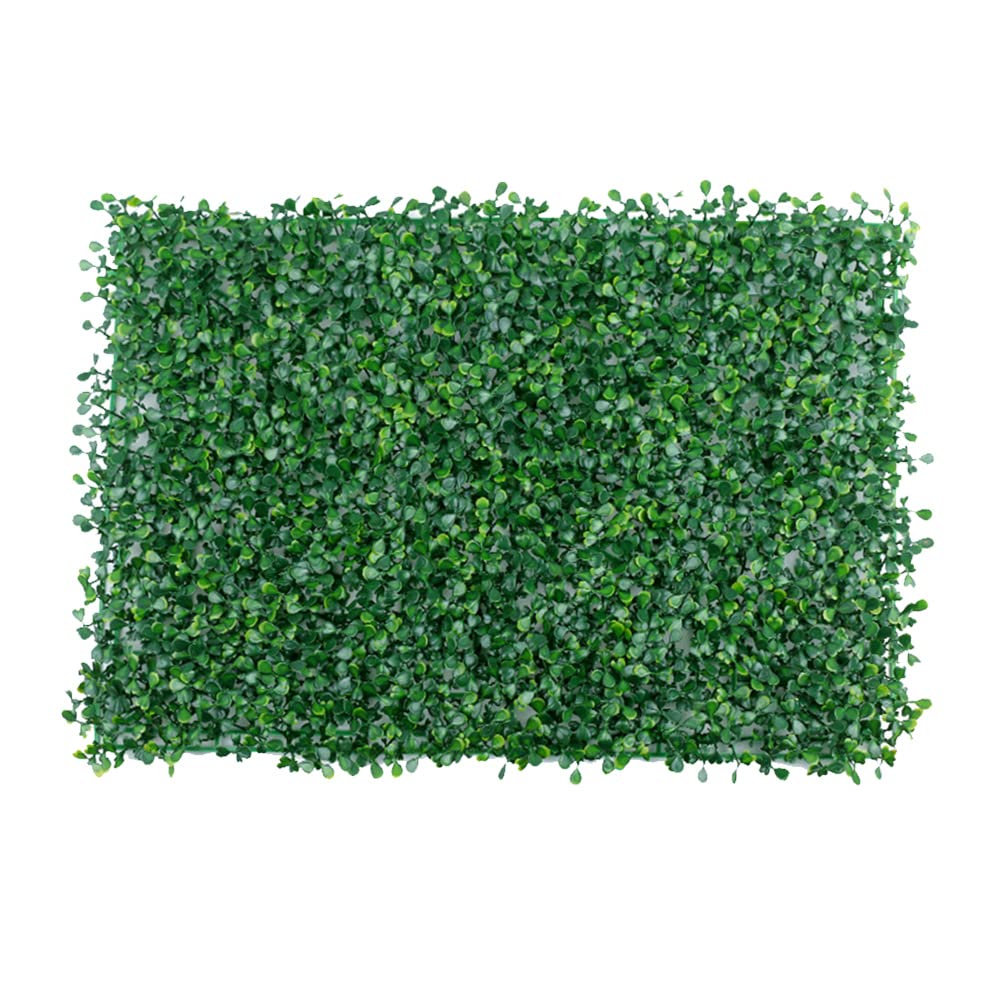 MIUPOO Artificial Green Plant Wall Plastic Grass Greenery,Outdoor ...
