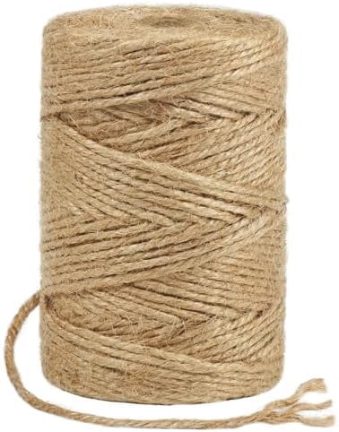 MIUTRY Jute Garden Twine, 328 Feet 3mm Heavy Duty Jute Twine String for ...