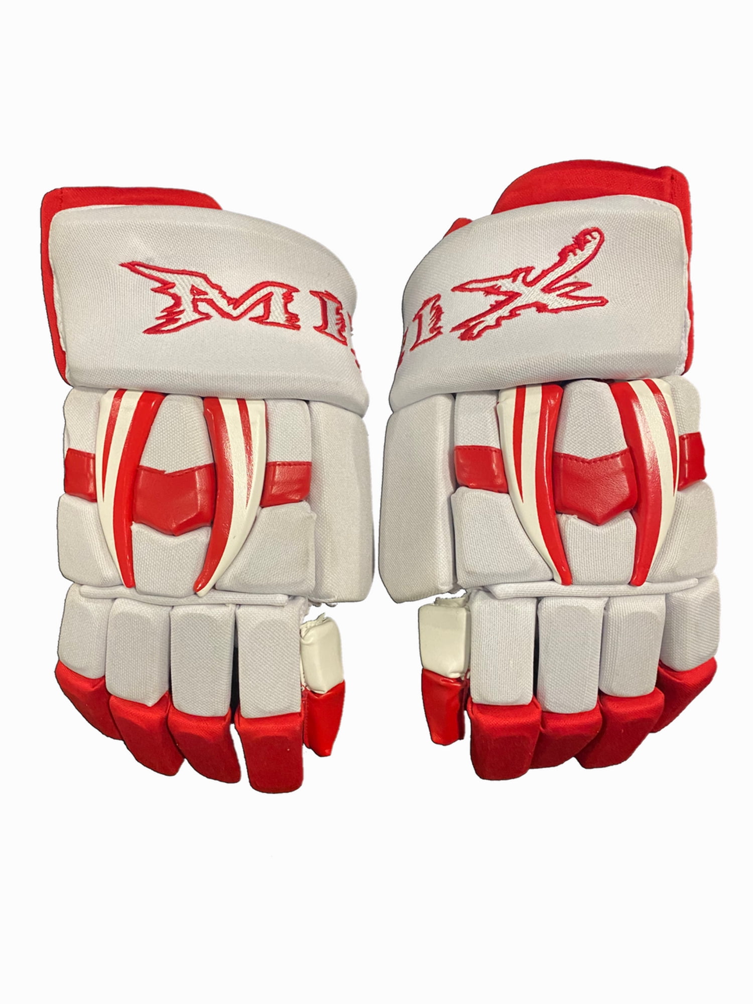MIX Venom MX9 Ice Hockey gloves - Wht/Red - Walmart.com