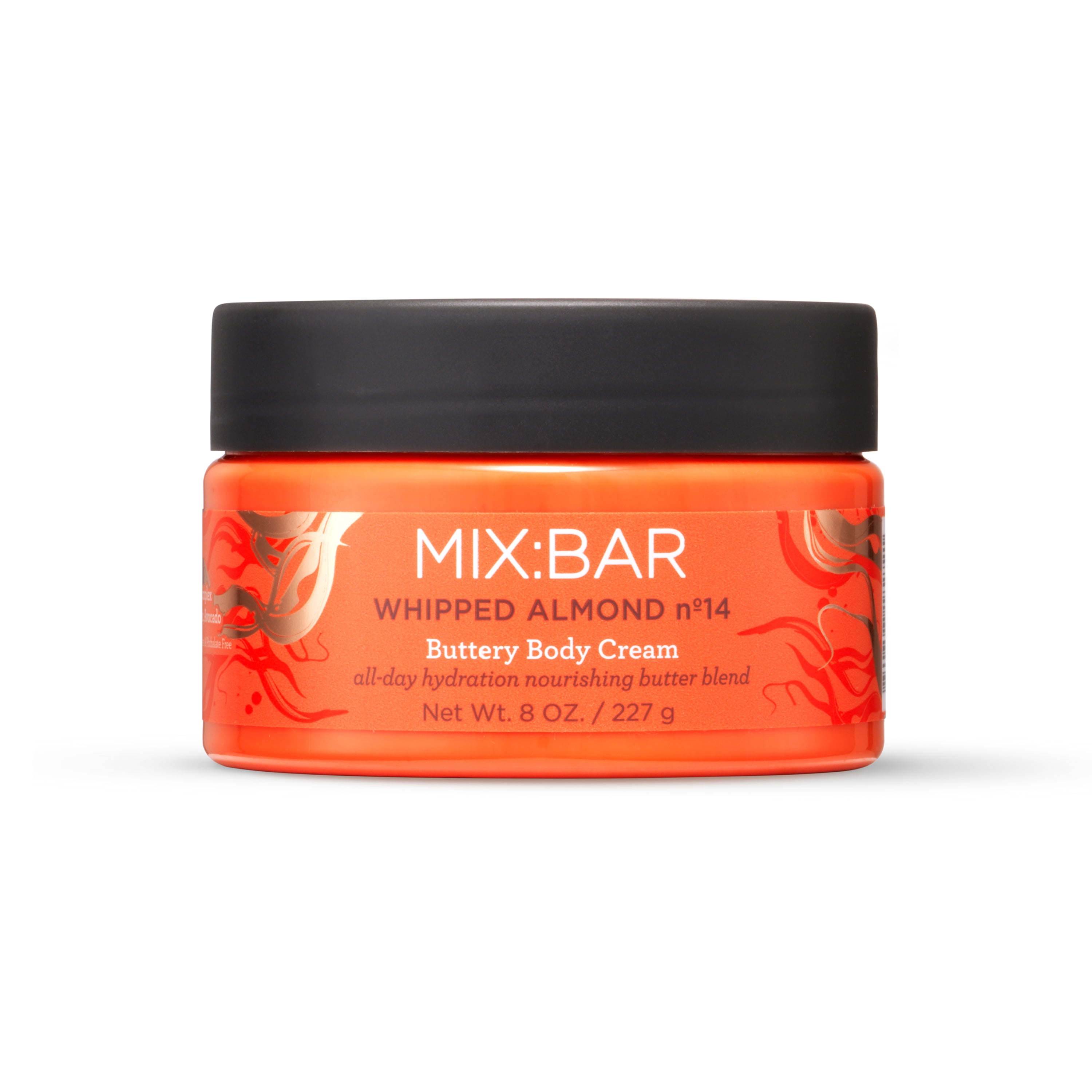 MIX:BAR Whipped Almond Moisturizing Body Cream with Shea Butter, 8oz ...
