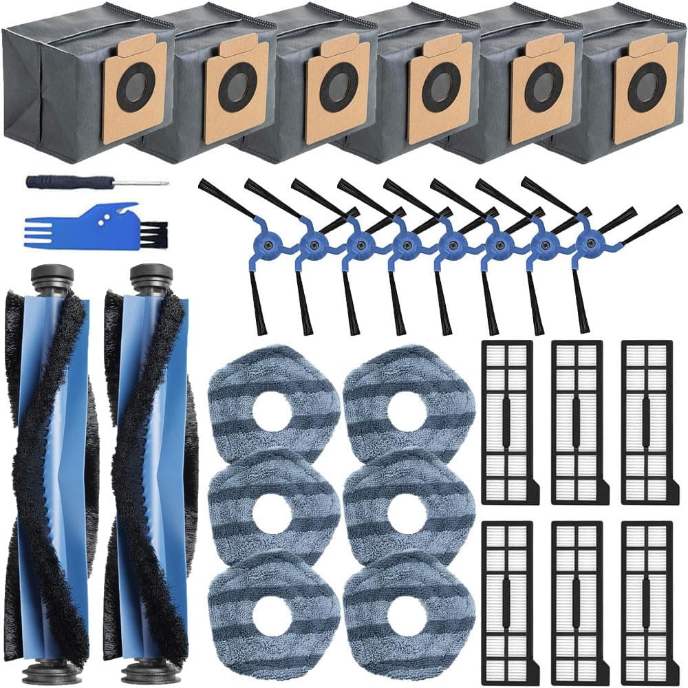 MIXEAL 30 Pack X10 Pro Replacement Parts Compatible with eufy X10 Pro ...