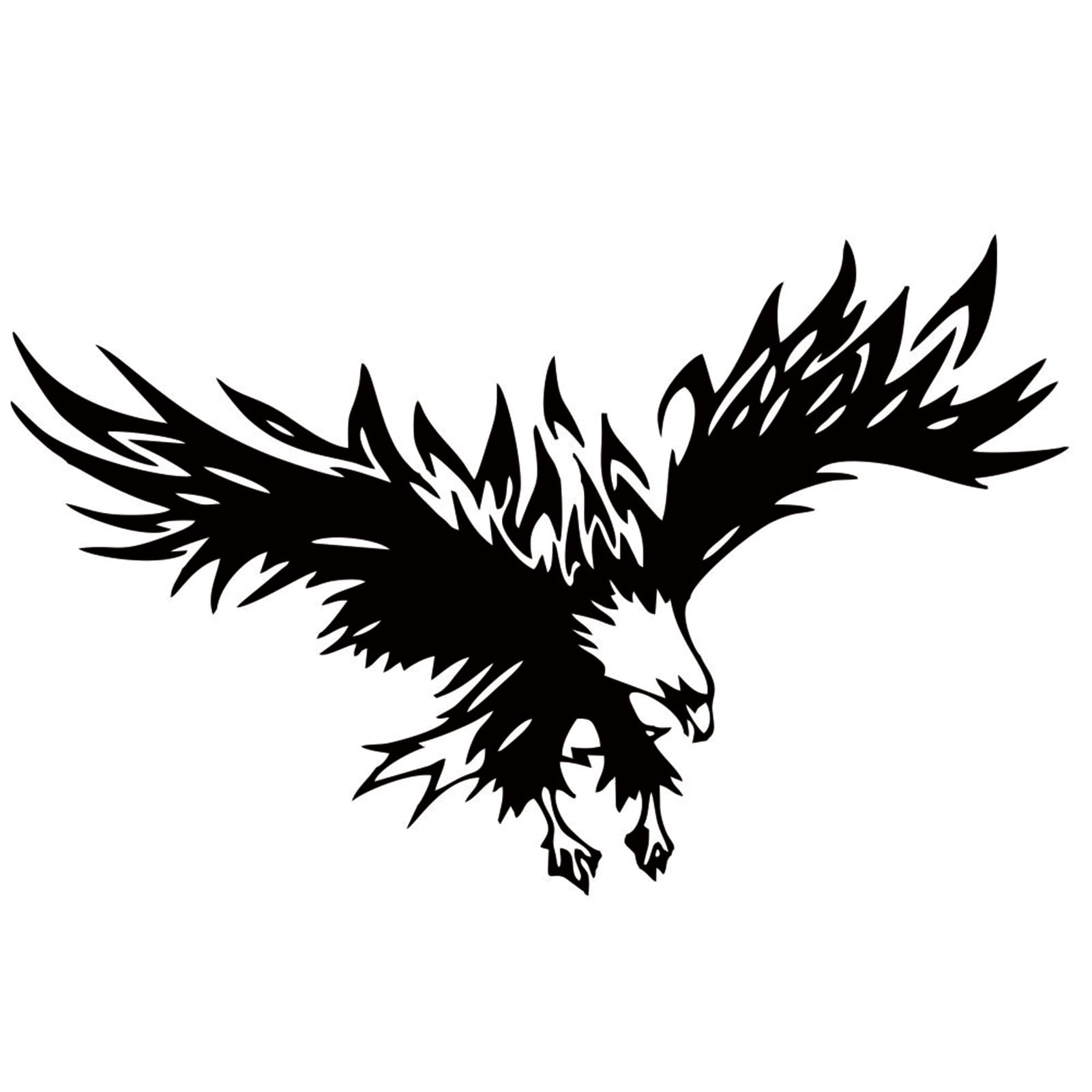 MIXFEER Car Decals Eagle-shaped Car Vinyl Sticker Decals for Car/Truck ...