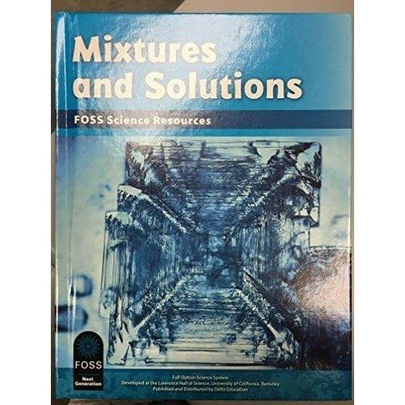 MIXTURES AND SOLUTIONS FOSS SCIENCE RESOURCES - Walmart.com