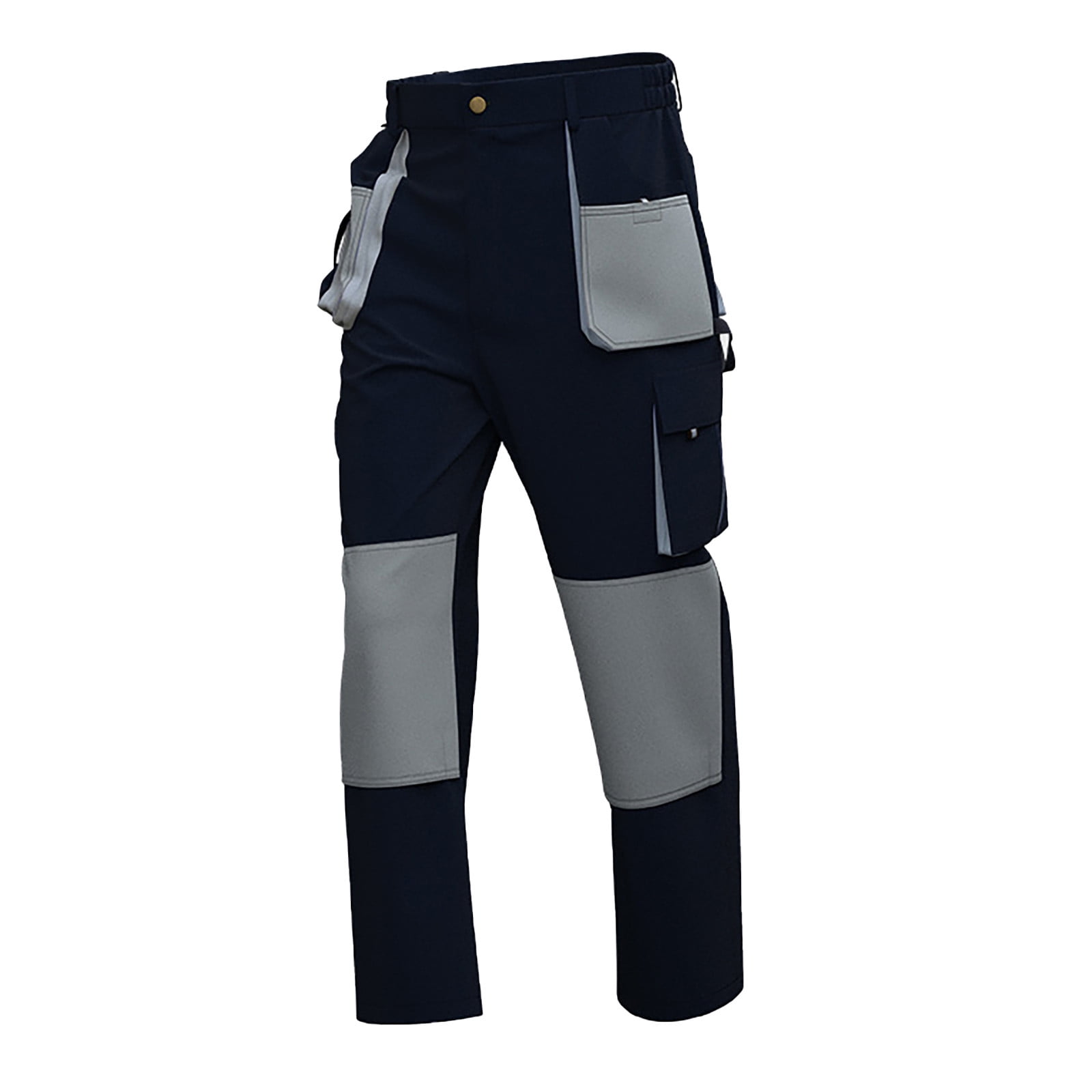 MIXUE Cargo Pants for Men Solid Color Outdoor Work With Multiple Pocket ...