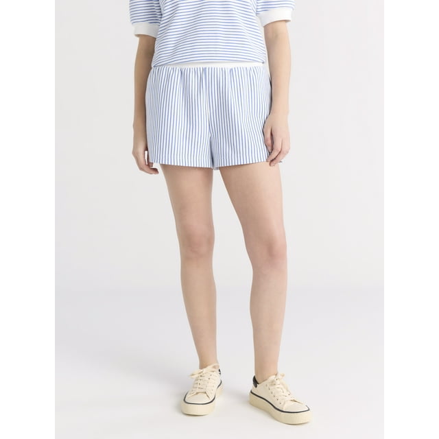 Free Assembly Women's Mixy Shorts, 2.5" Inseam, Sizes XS-XXL - Walmart.com