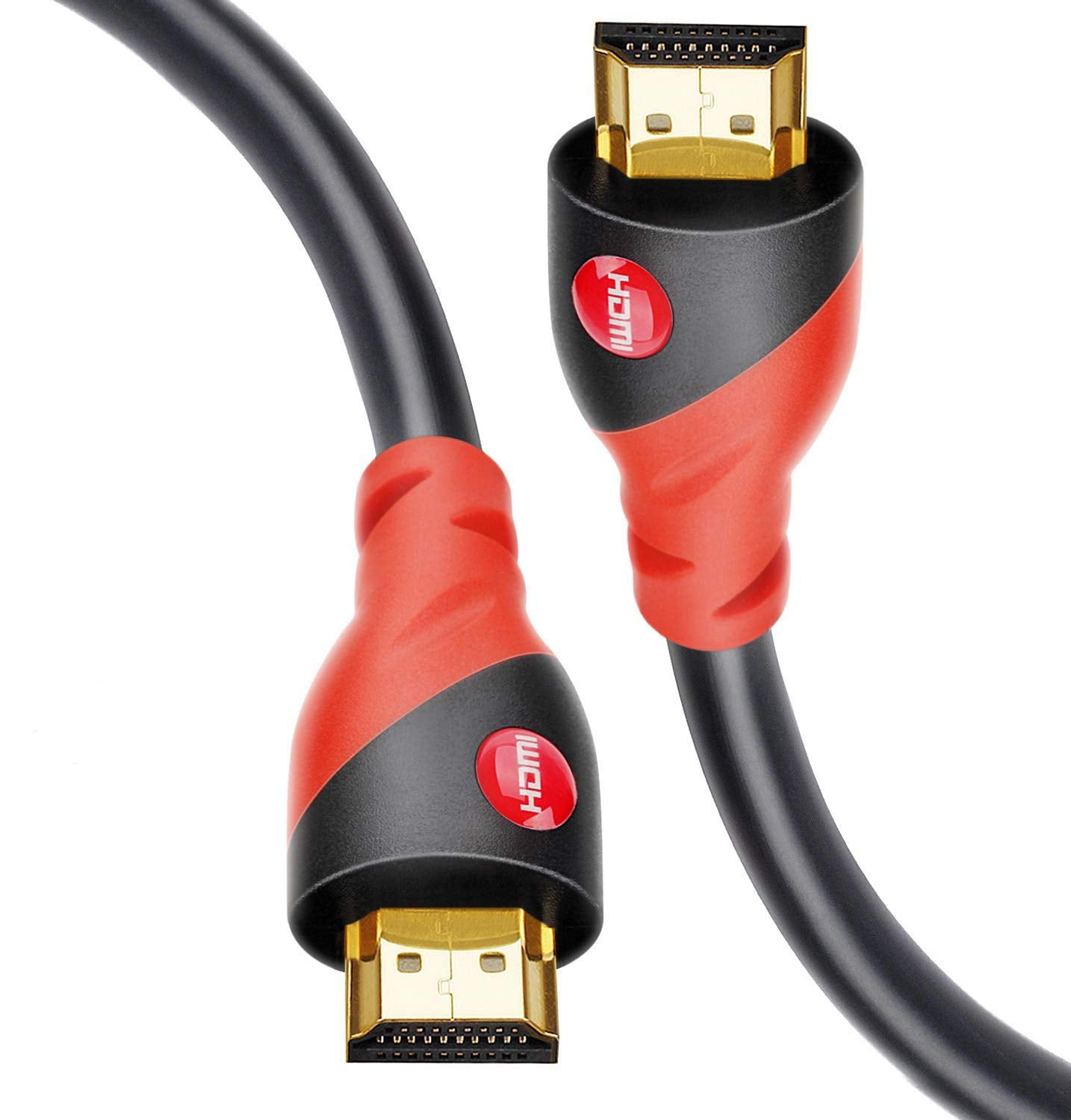 MIYAKO 50ft HDMI Cable with Ferrite Cores - Premium High Speed Ethernet ...