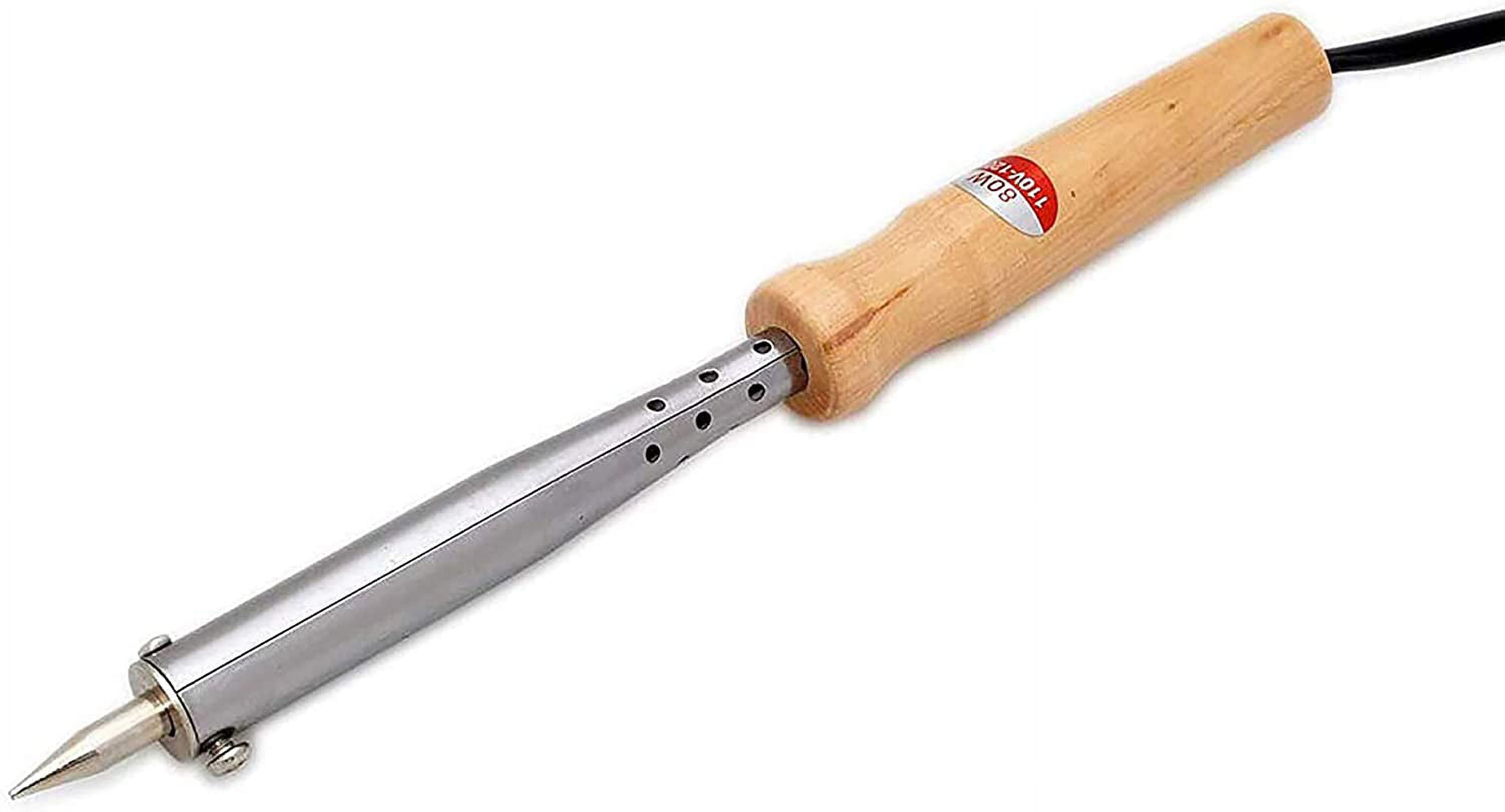 MIYAKO 60 Watt Soldering Iron with Wooden Handle and High Performance ...