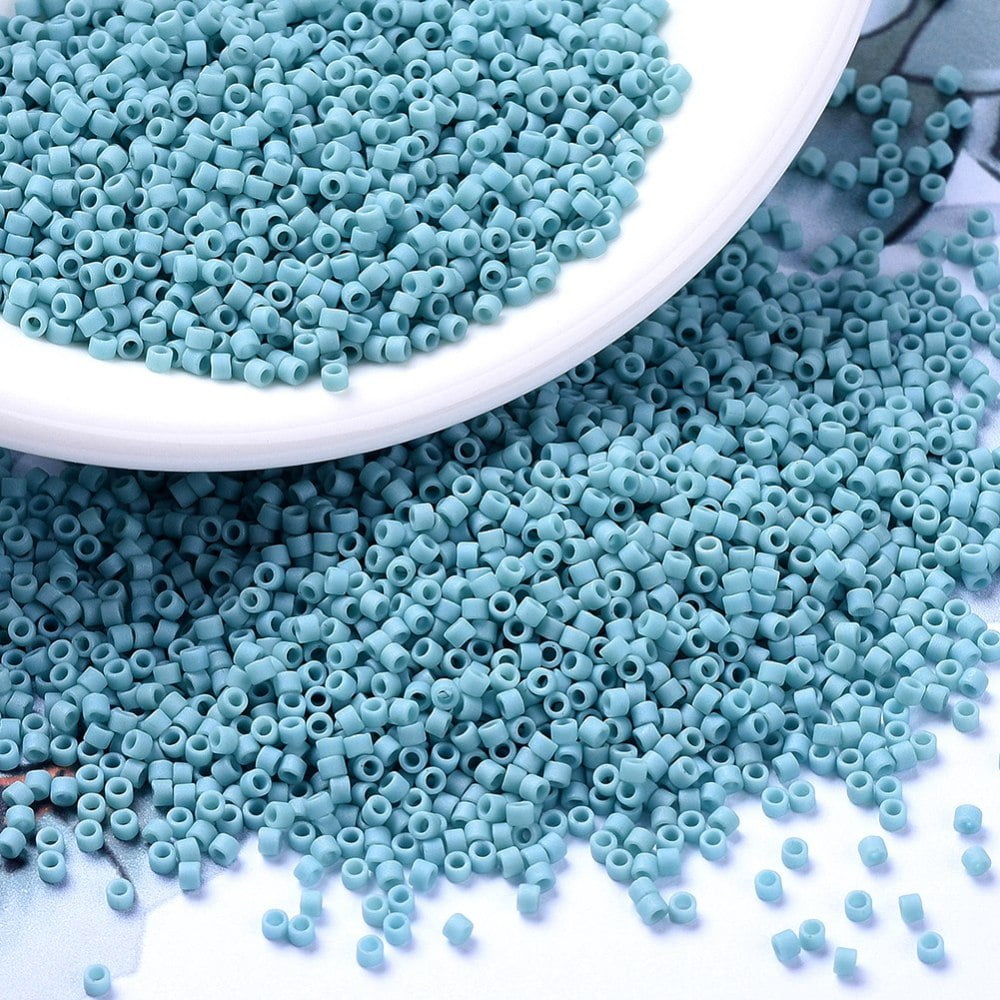 MIYUKI Delica Beads Cylinder Japanese Seed Beads 11/0 (DB0375) Matte ...