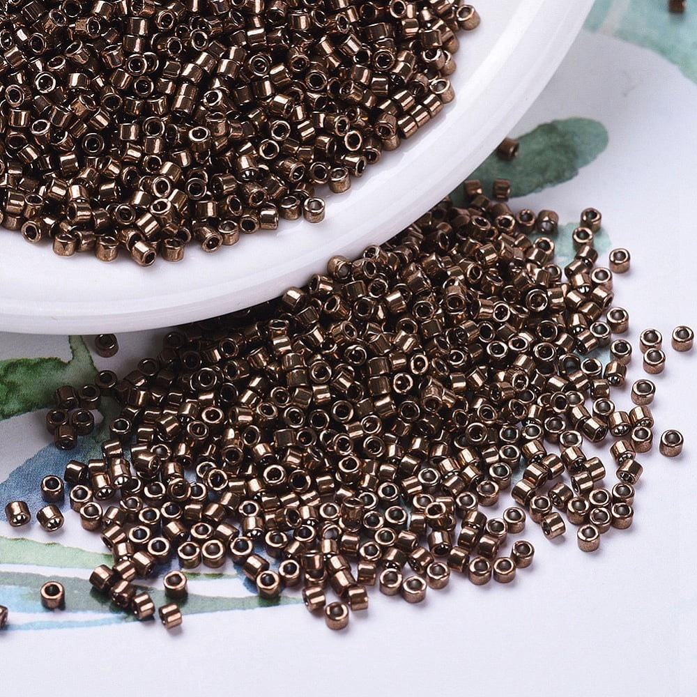 MIYUKI Delica Beads Cylinder Japanese Seed Beads 11/0 (DB0460 ...