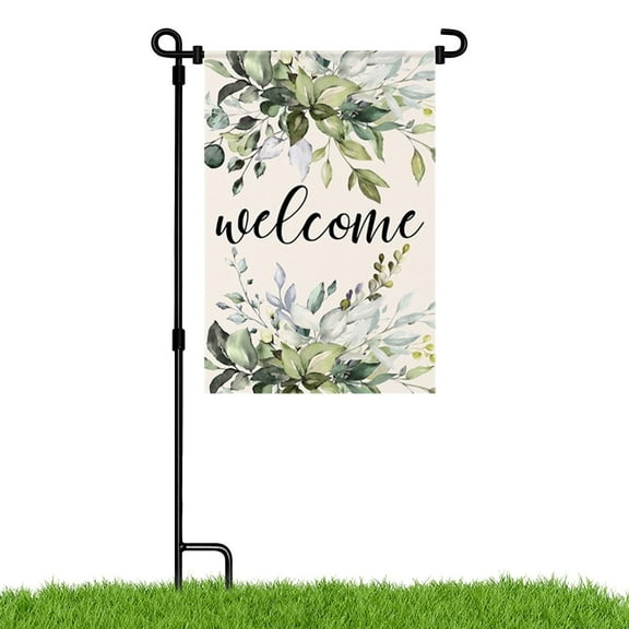 12"x18" Summer Swimming Pool Garden Flag, Double Sided Vertical Decor ...