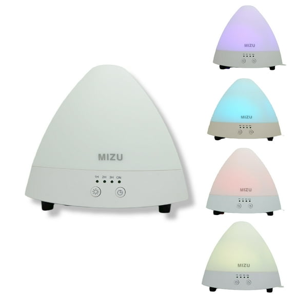 MIZU Pyramid Ultrasonic Aroma Diffuser with LED Mood Light & Color ...