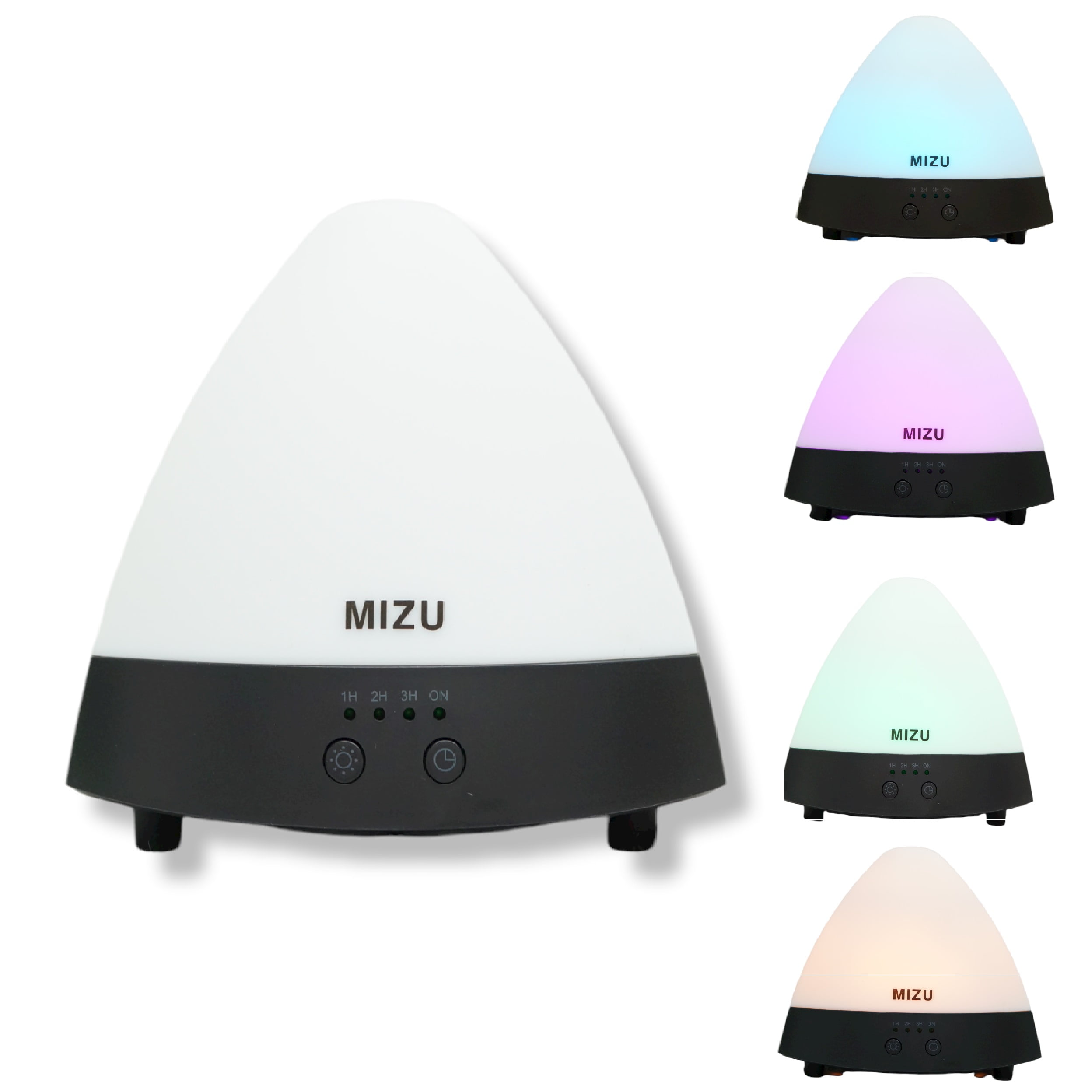 MIZU Pyramid Ultrasonic Aroma Diffuser with LED Mood Light & Color ...