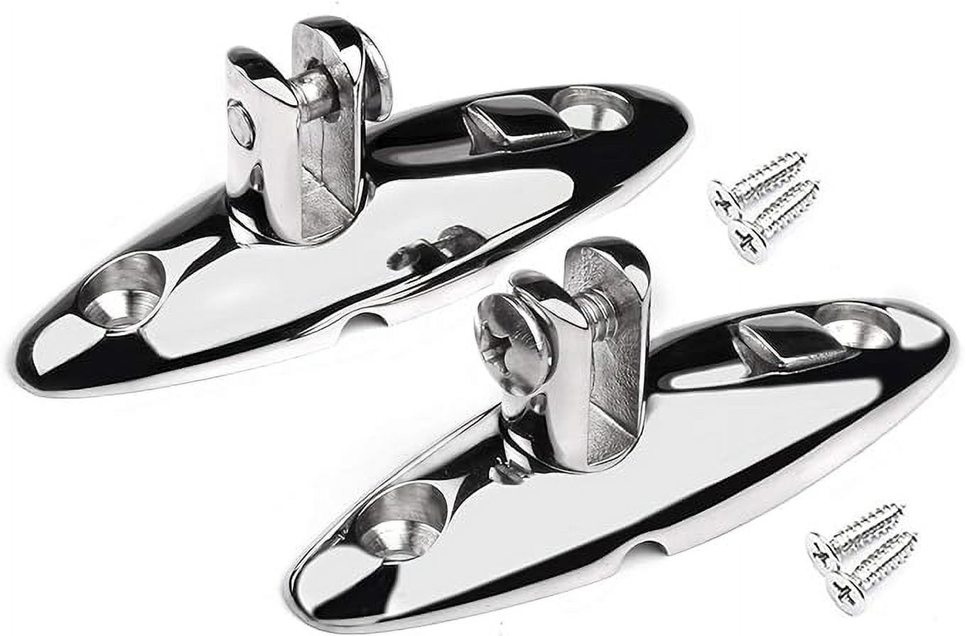 MIZUGIWA Boat Bimini Top Swivel Hinge Deck Quick Release, Swivel Side ...
