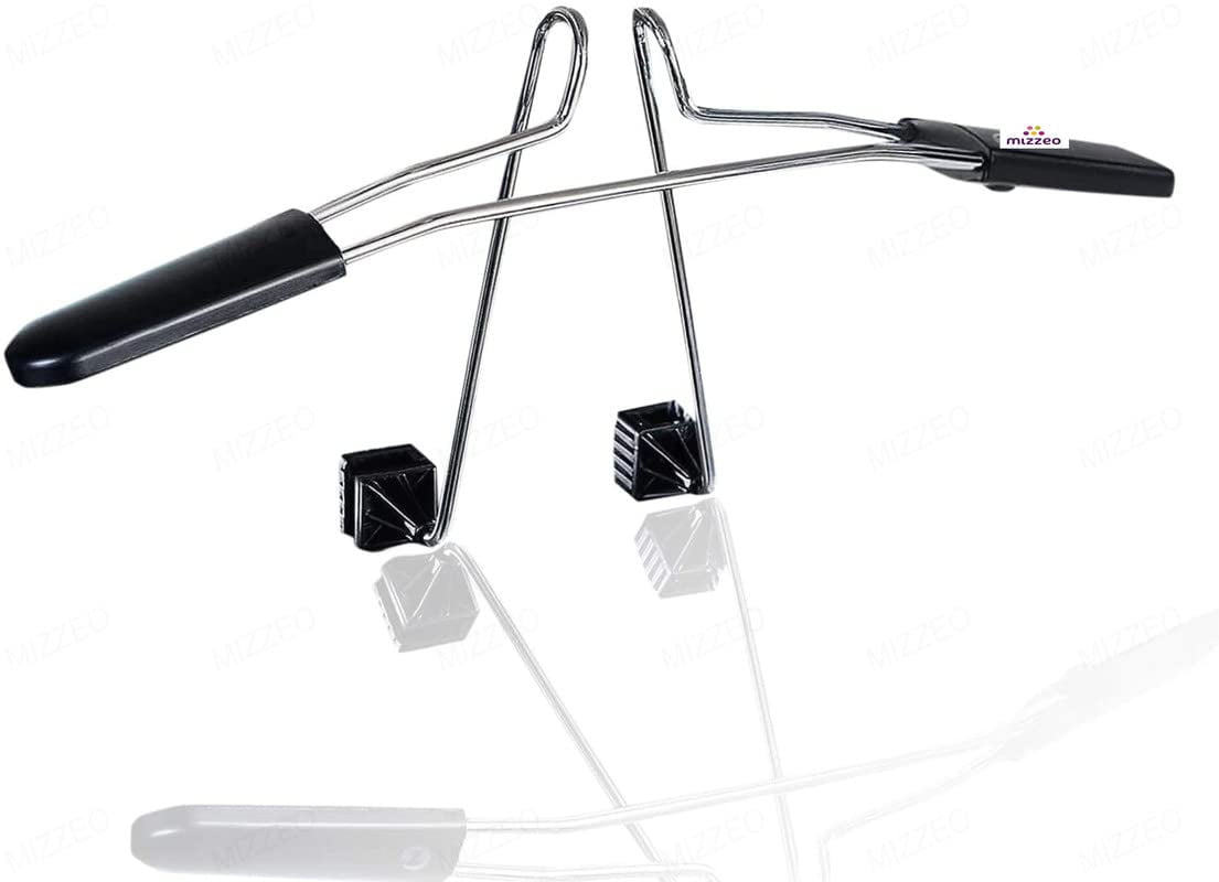 MIZZEO Chrome Headrest Car Hanger Clothes Holder Travel Vehicle Jacket ...