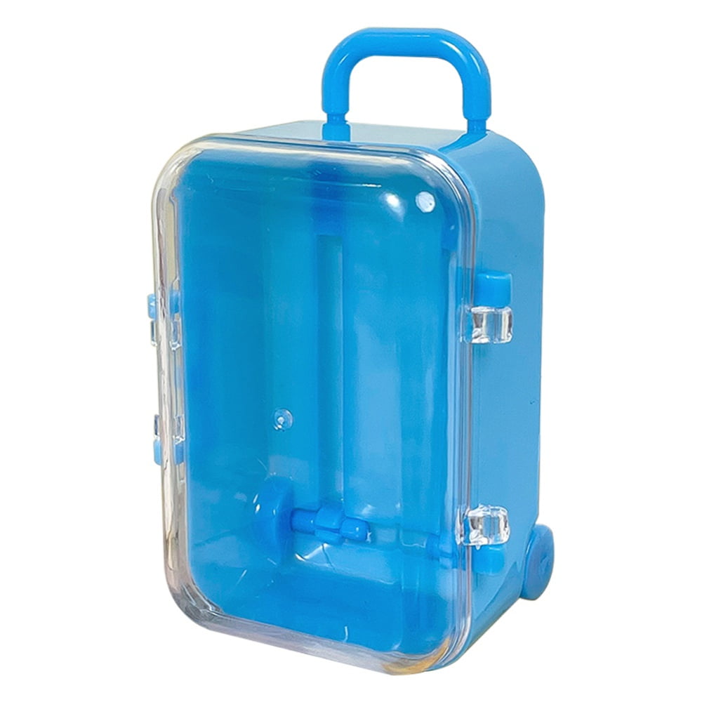 MIni Small Clear Plastic Beads Storage Containers Box with Hinged Lid ...