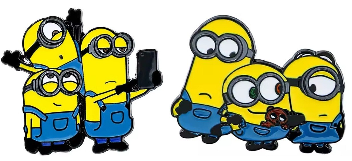 MInions enamel pin badges - Walmart.com