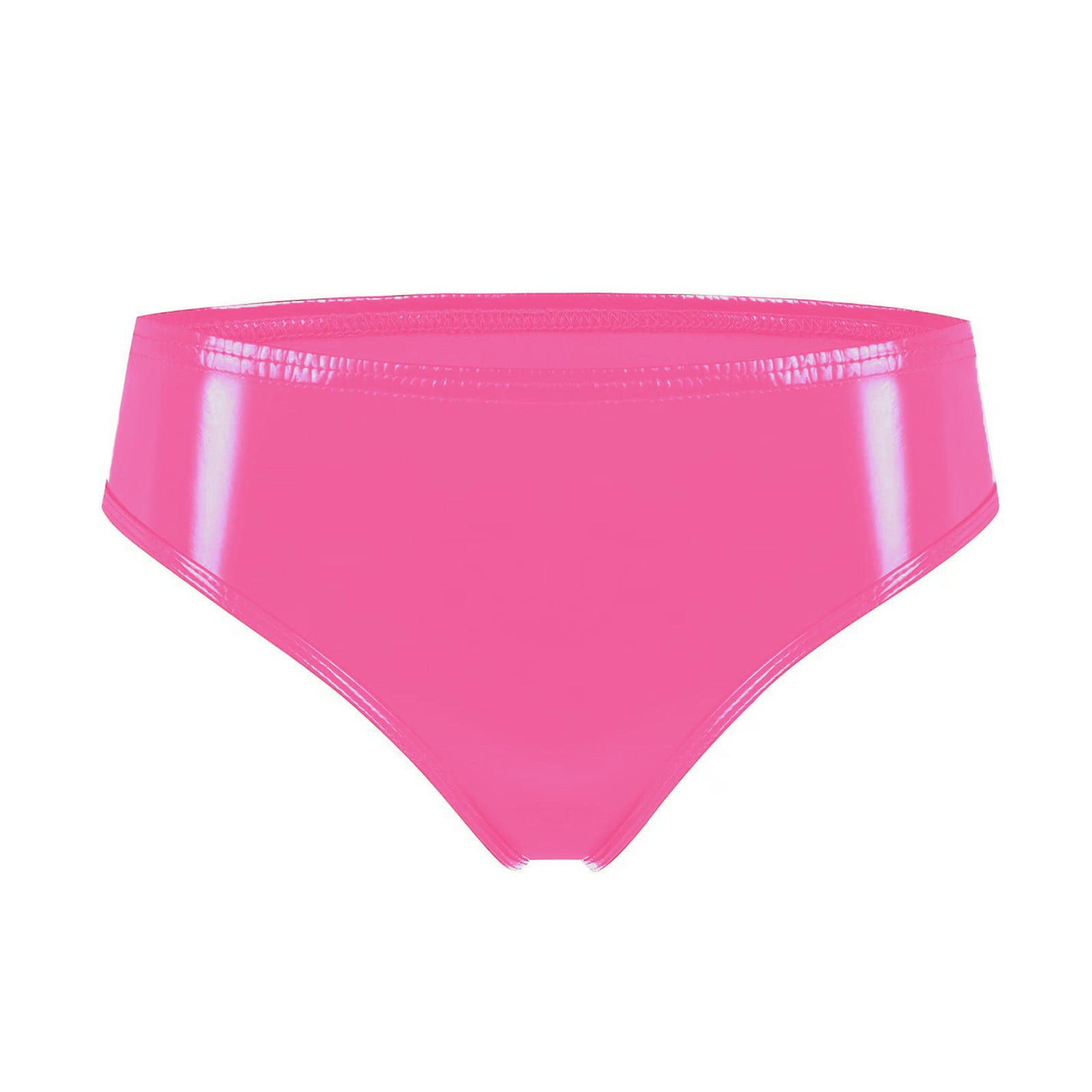AWZXDE Shiny Metallic Panty Briefs for Women High Cut Ballet Dance ...