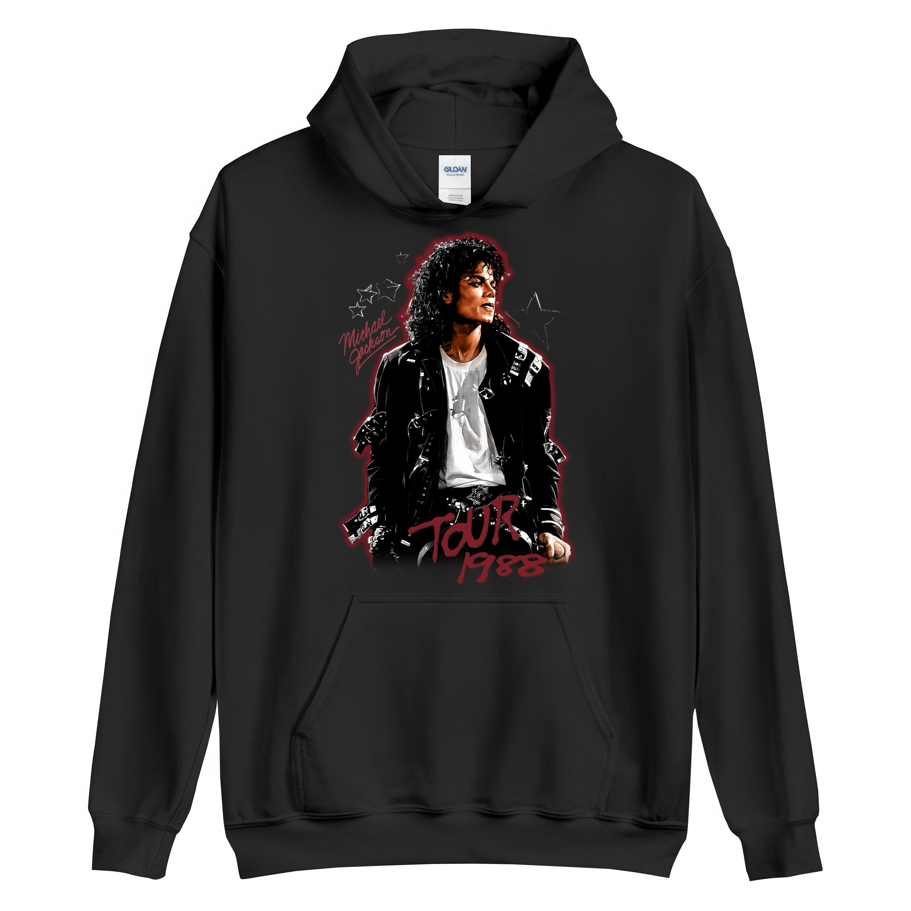 MJ Bad Tour 1988 MJ Tee (2024)-TH699 - Walmart.com