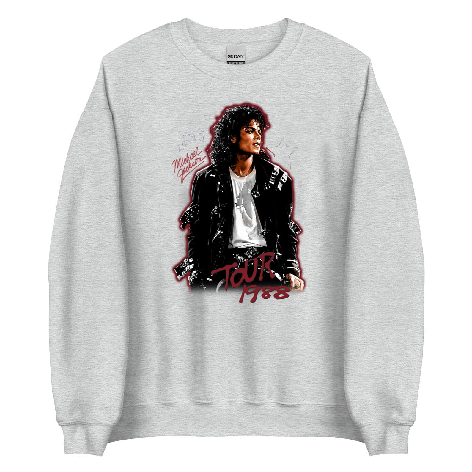MJ Bad Tour 1988 MJ Tee (2024)-TH699 - Walmart.com