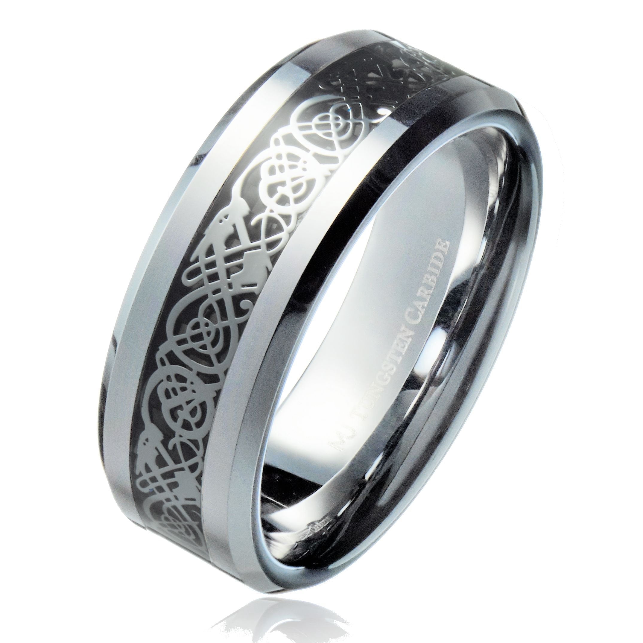 MJ Metals Jewelry Men's / Women's MJ Metals Jewelry 8mm Silver Colored ...