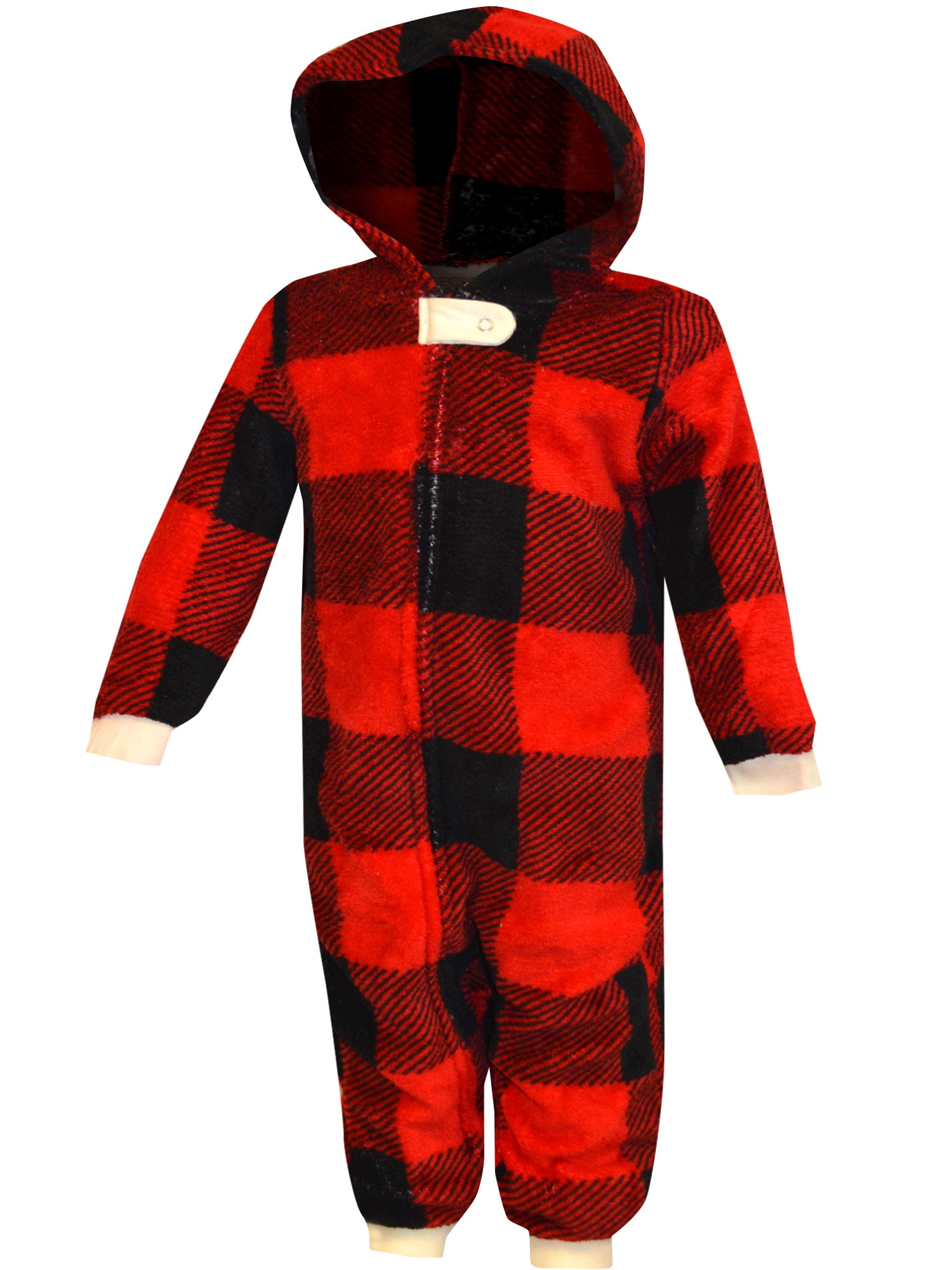 MJC Boys Always Believe Buffalo Plaid Toddler Blanket Sleeper ...