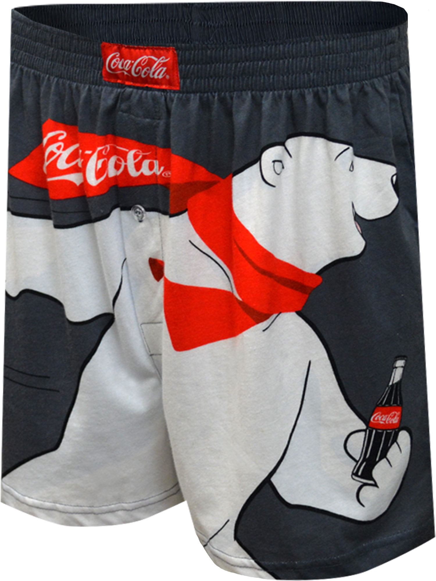 MJC Mens Coca Cola Bear Cold Chillin' Boxer Shorts (Medium) - Walmart.com