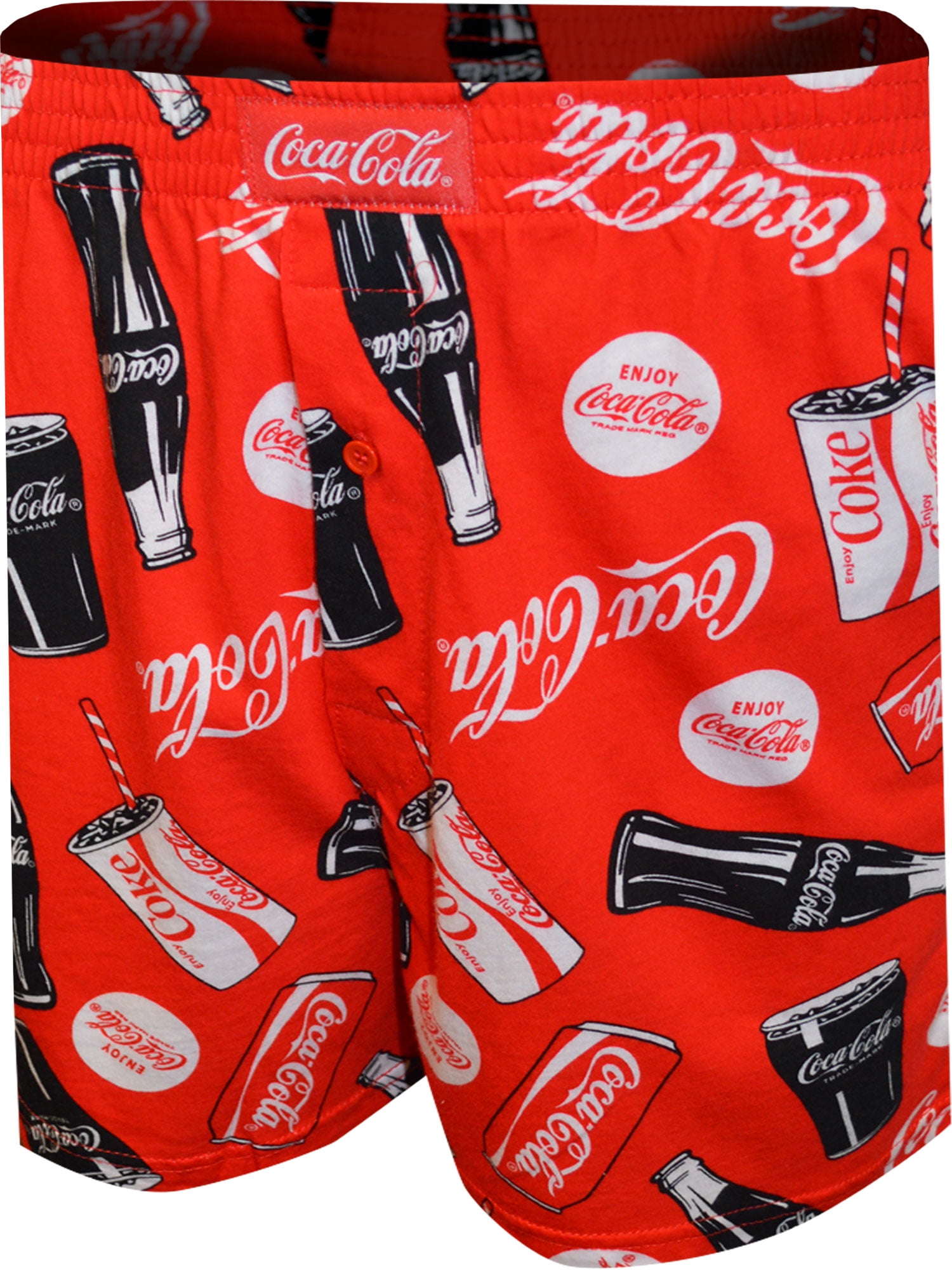 MJC Mens Coca Cola Enjoy Coke Boxer Shorts (Large) - Walmart.com