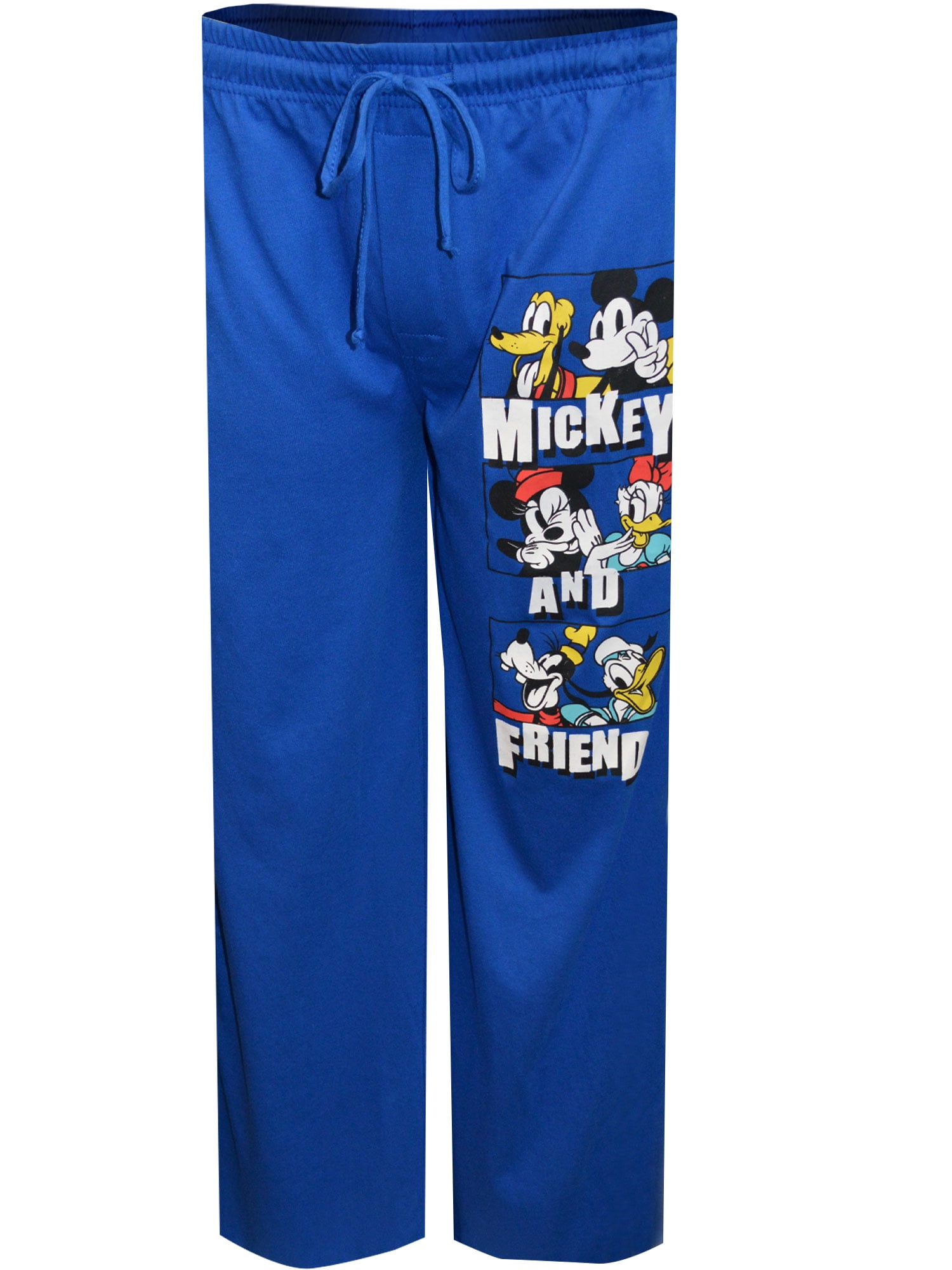 MJC Mens Disney Classic Mickey Mouse and Friends Lounge Pants (Small ...