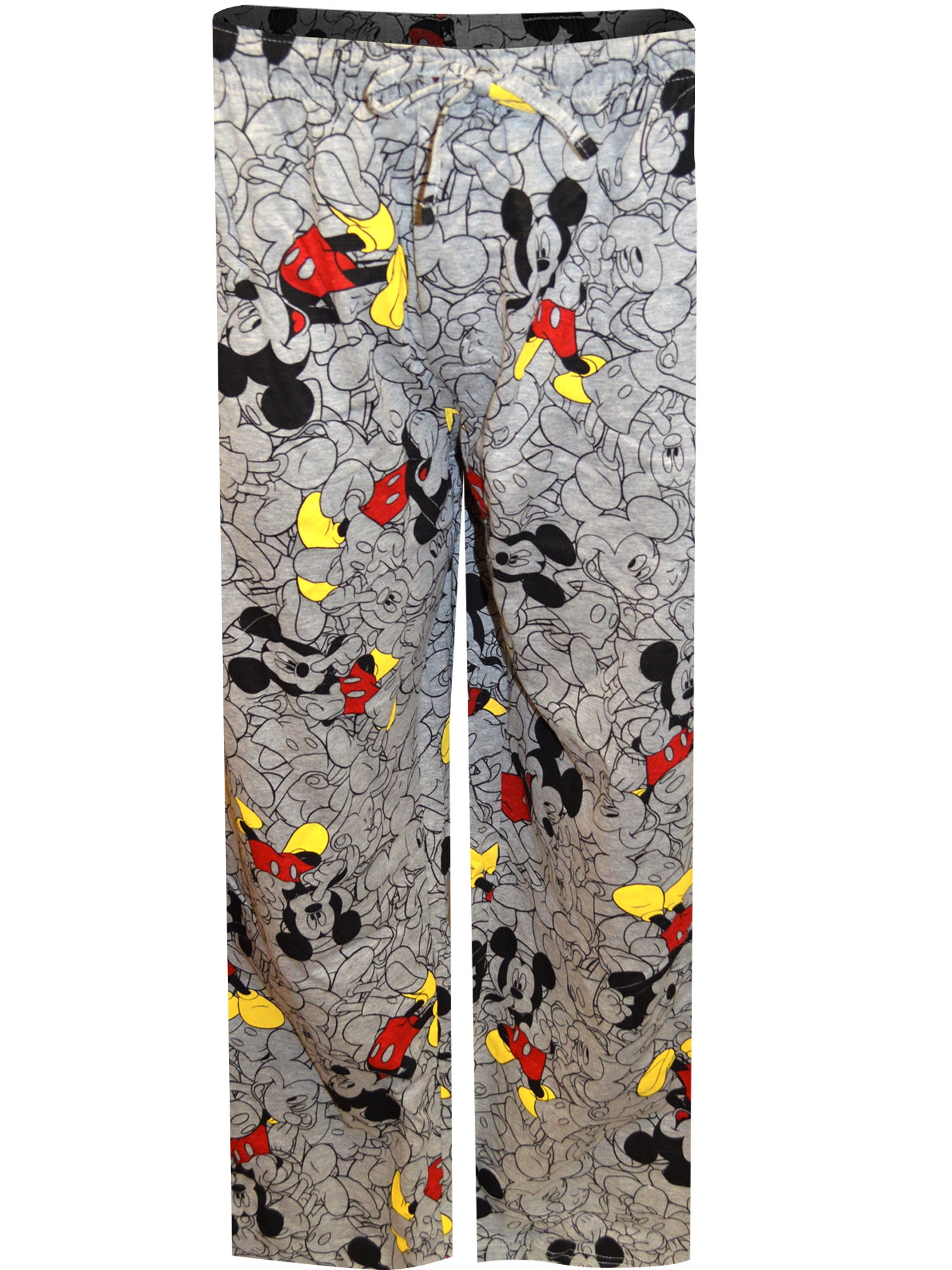MJC Mens Disney Mickey Mouse Classic Poses Gray Lounge Pants (Large ...