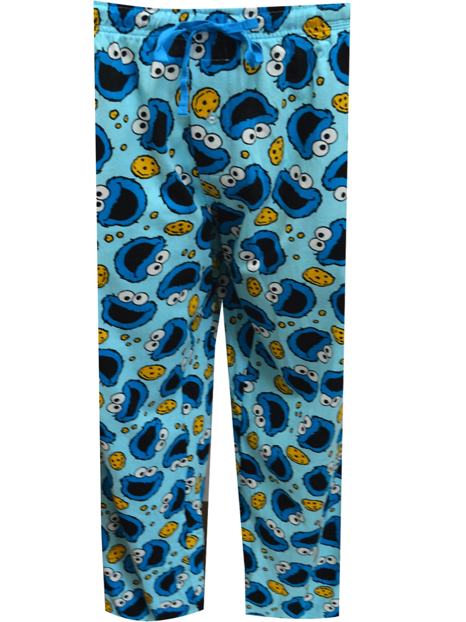 MJC Mens Sesame Street Cookie Monster Cotton Loungepants (X-Large ...