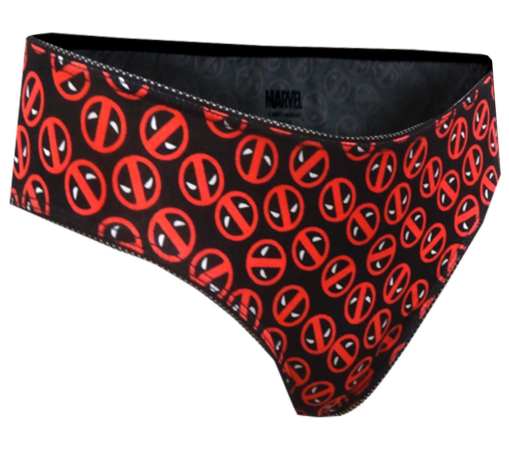 MJC Womens Marvel Comics Deadpool Bikini Panty (Small) - Walmart.com