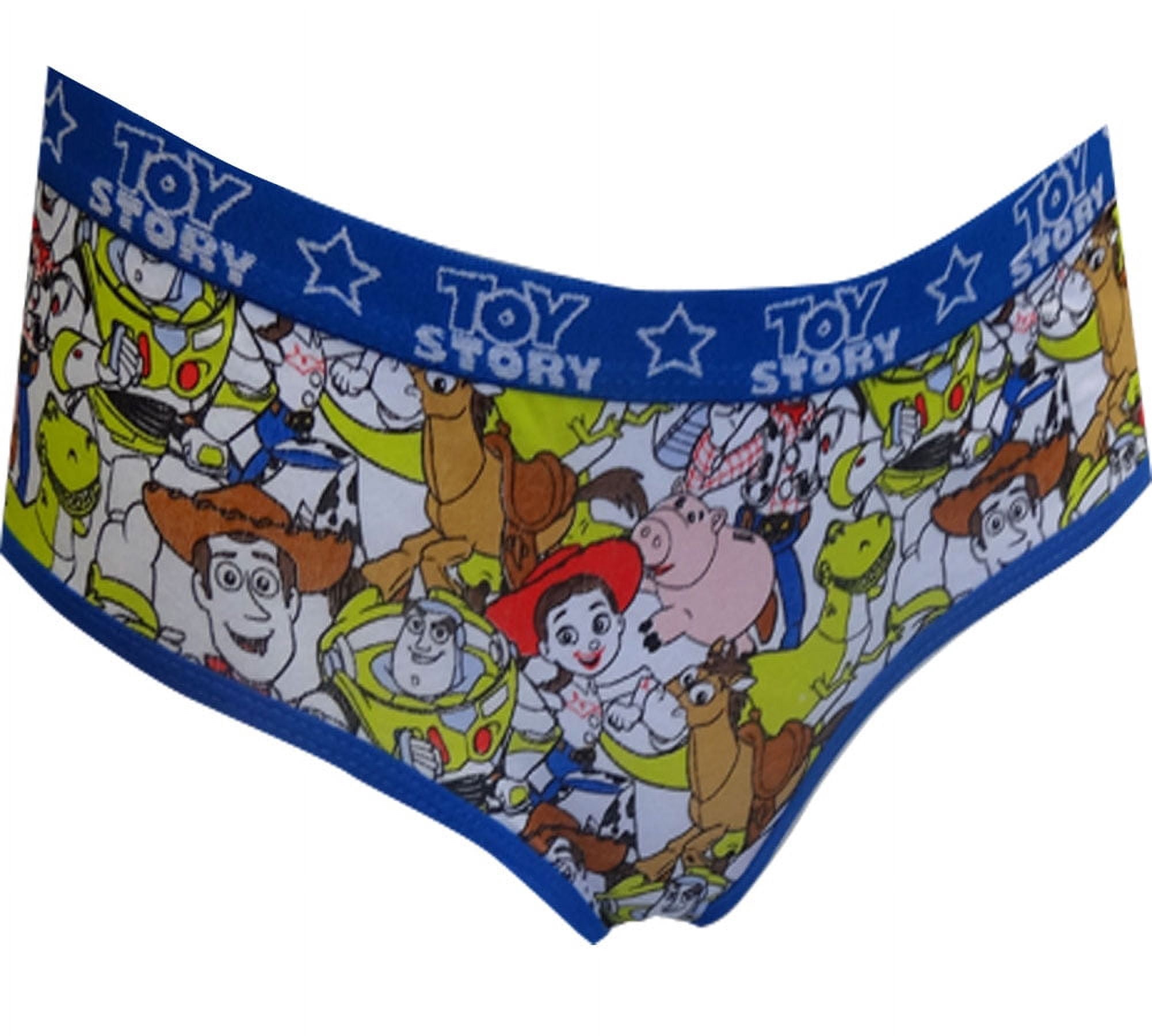 MJC Womens Toy Story Character Favorites Boy Brief Panty (Large ...