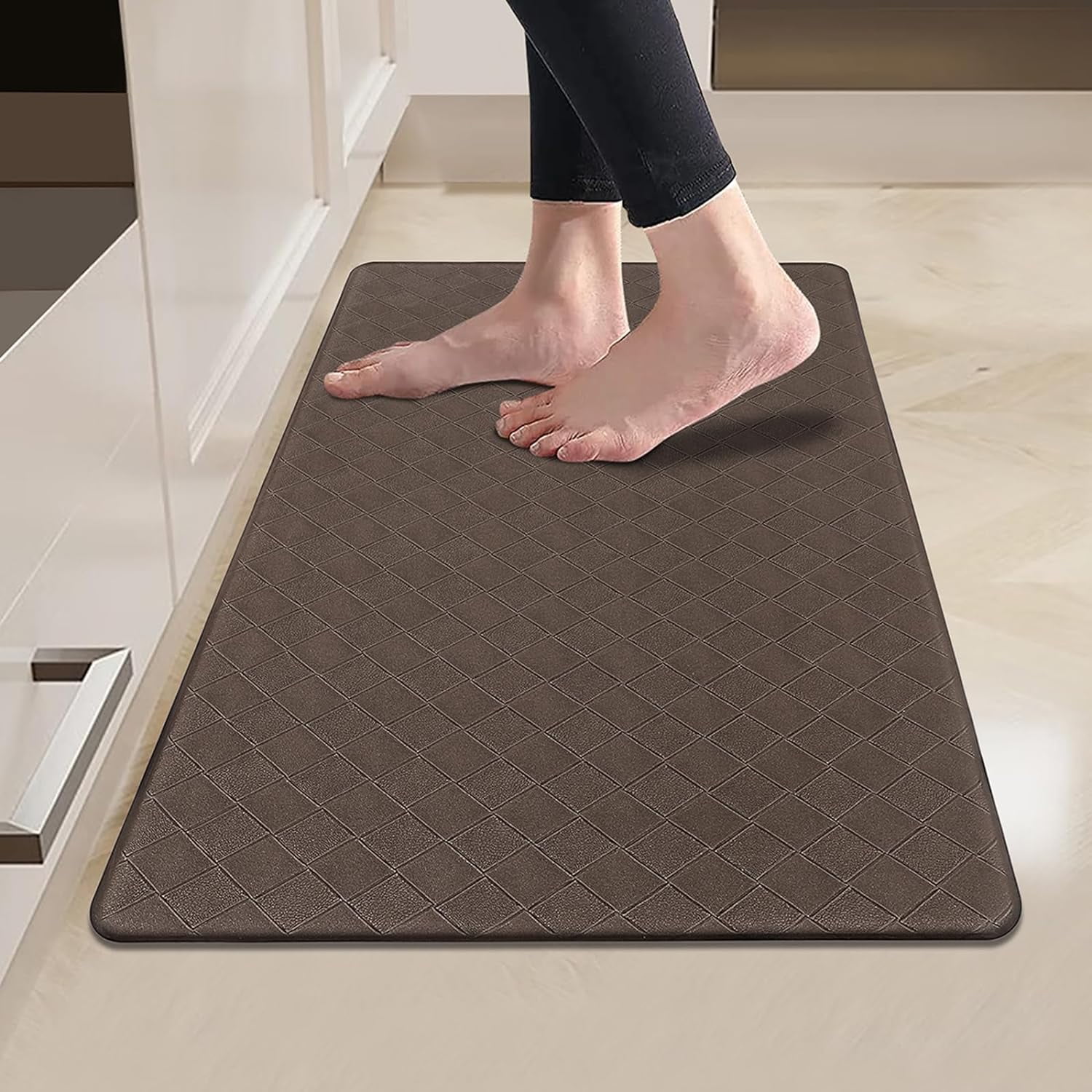 MJIAexp 17"x27" Kitchen Mat and Rug Cushioned Anti-Fatigue Rug Non Slip ...