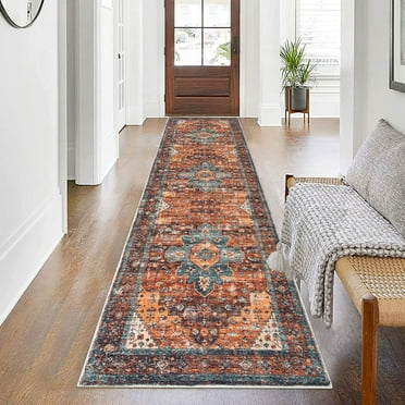 BERTHMEER 2'x6' Washable Runner Rugs for Hallway Bathroom Bedroom ...