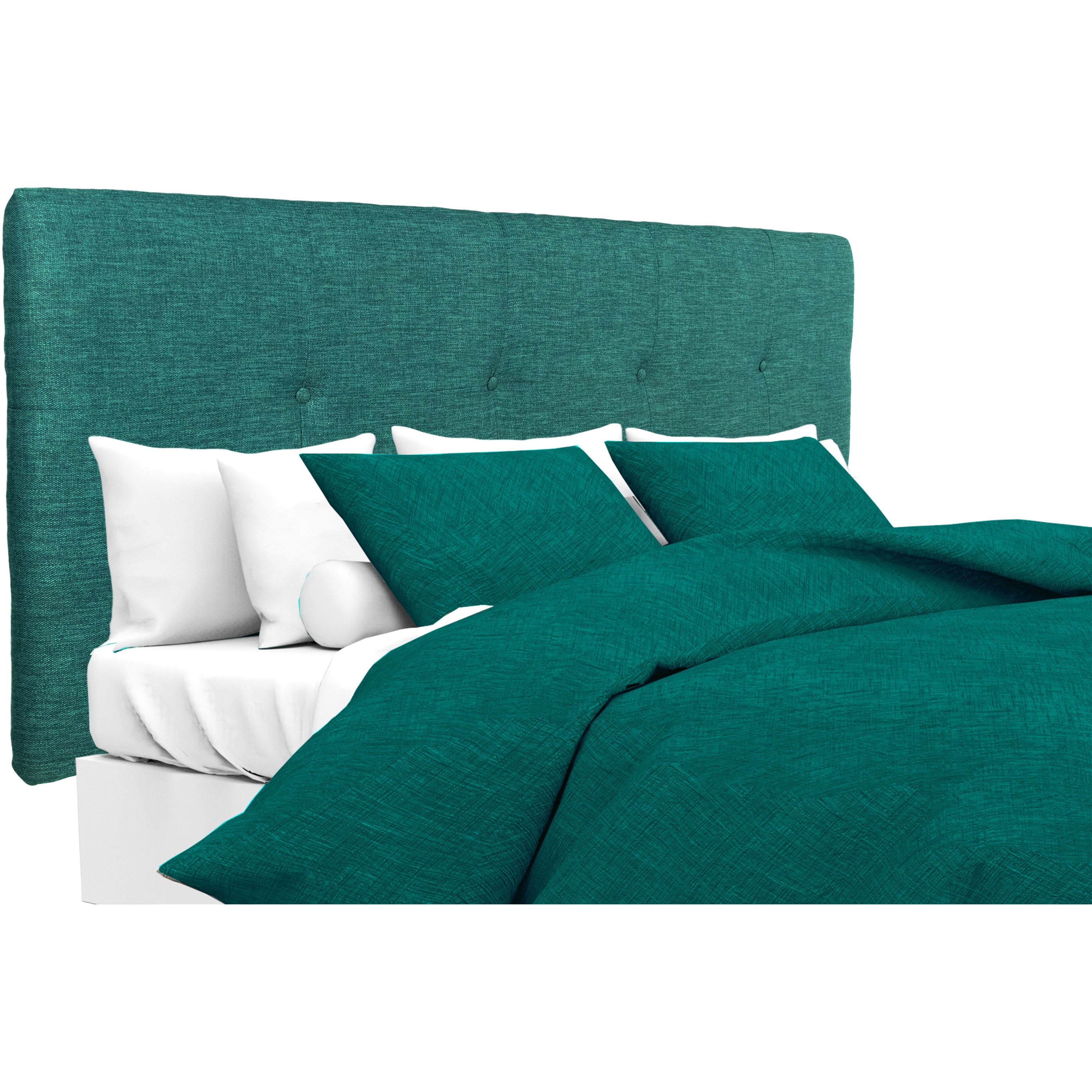 MJL Furniture Designs MJL Furniture Ali Button Tufted Lucky Turquoise ...