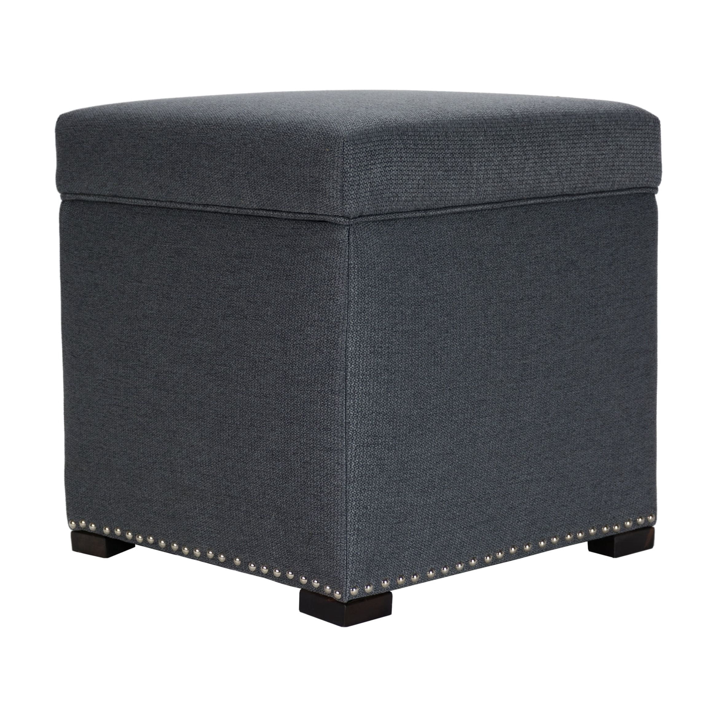 MJL Furniture Designs TAMI Corona Square Upholstered Nail Trimmed ...