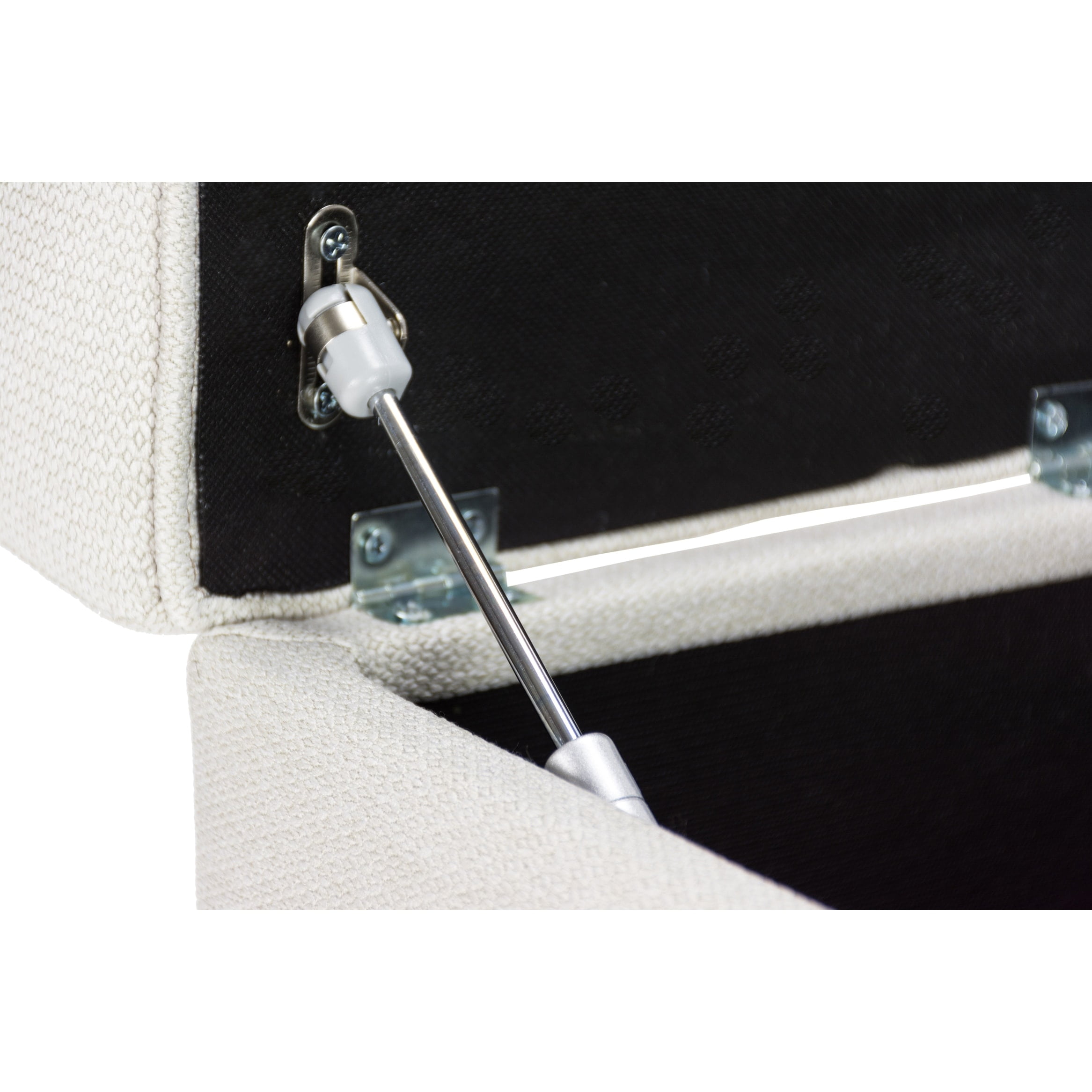 MJL Furniture Designs TAMI Corona Square Upholstered Nail Trimmed ...