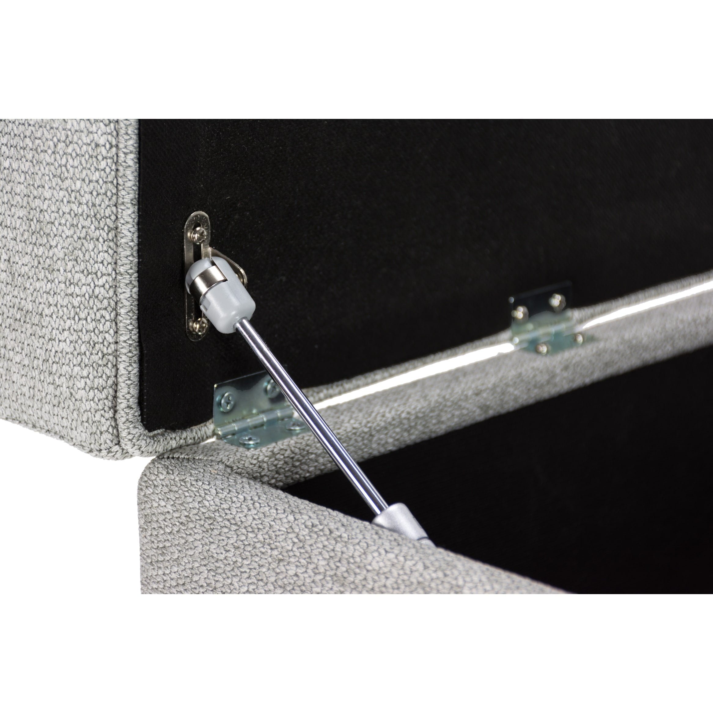 MJL Furniture Designs TAMI Corona Square Upholstered Nail Trimmed ...