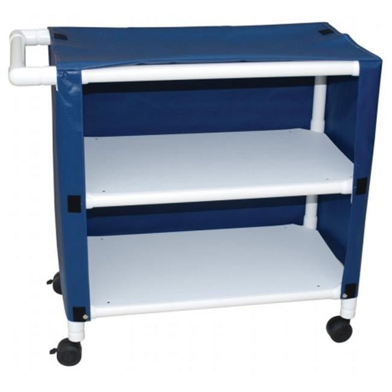 MJM International 332-2C 40.5''L x 37''H x 20 ''W Linen Cart - Walmart.com