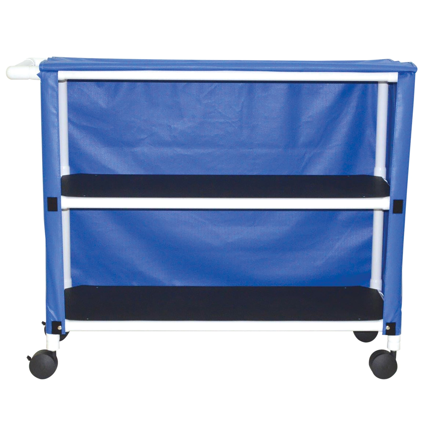 MJM International 350-2C Jumbo 2 Shelf Linen Cart - Walmart.com