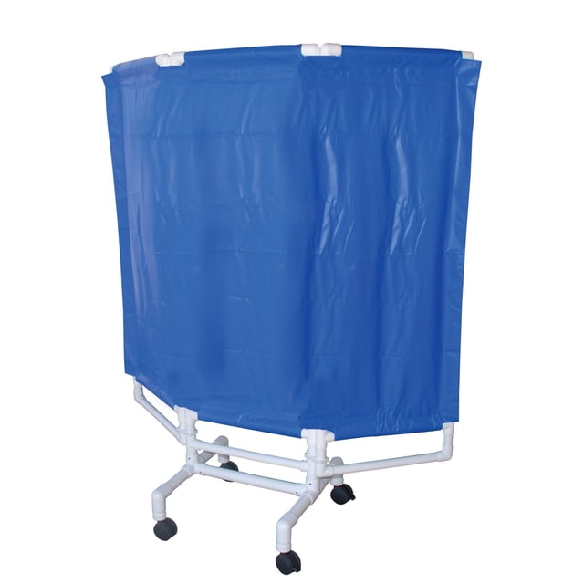 MJM International Portable privacy screen, 3-panel, with 3" twin ...