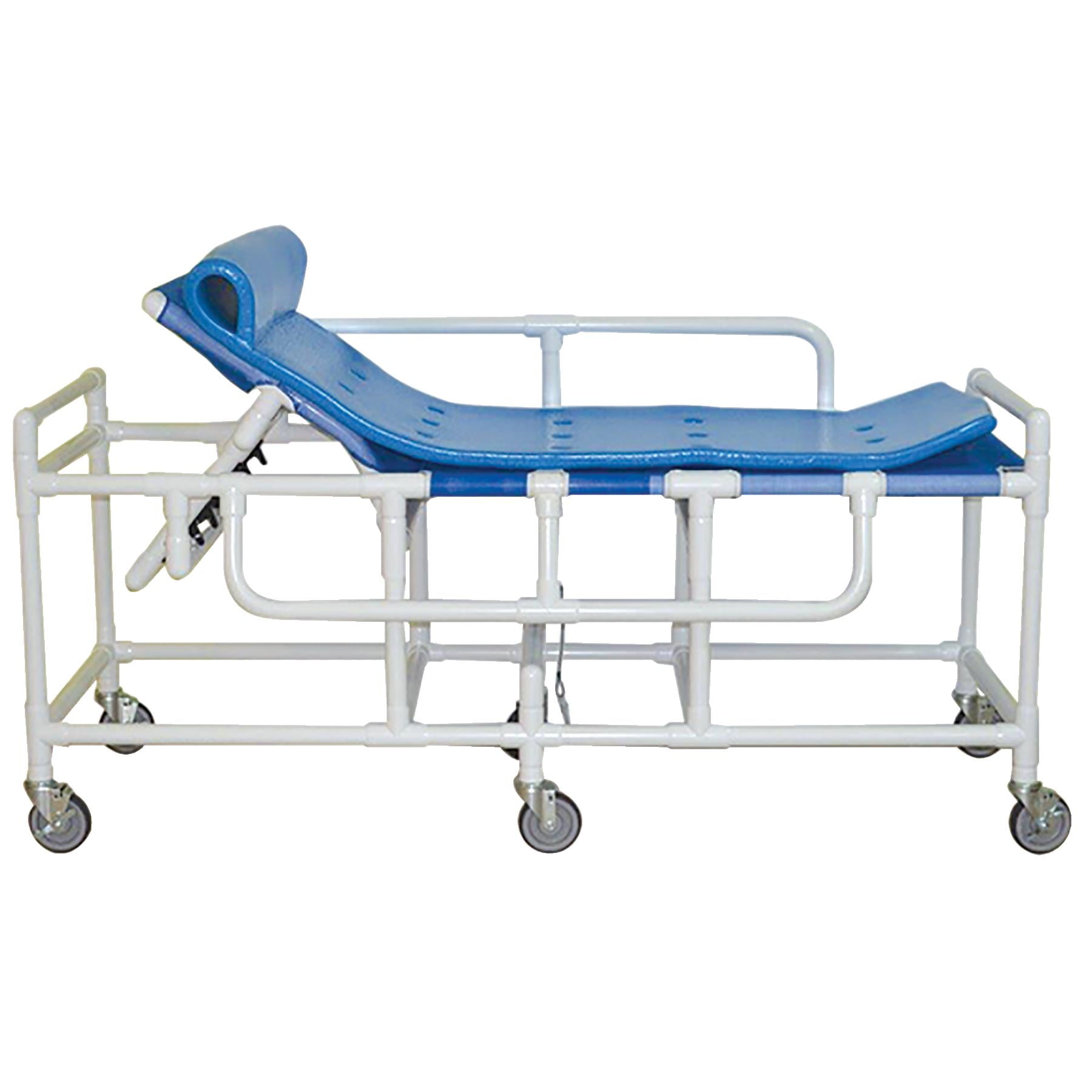 MJM International Shower Gurney with five position elevating headrest ...