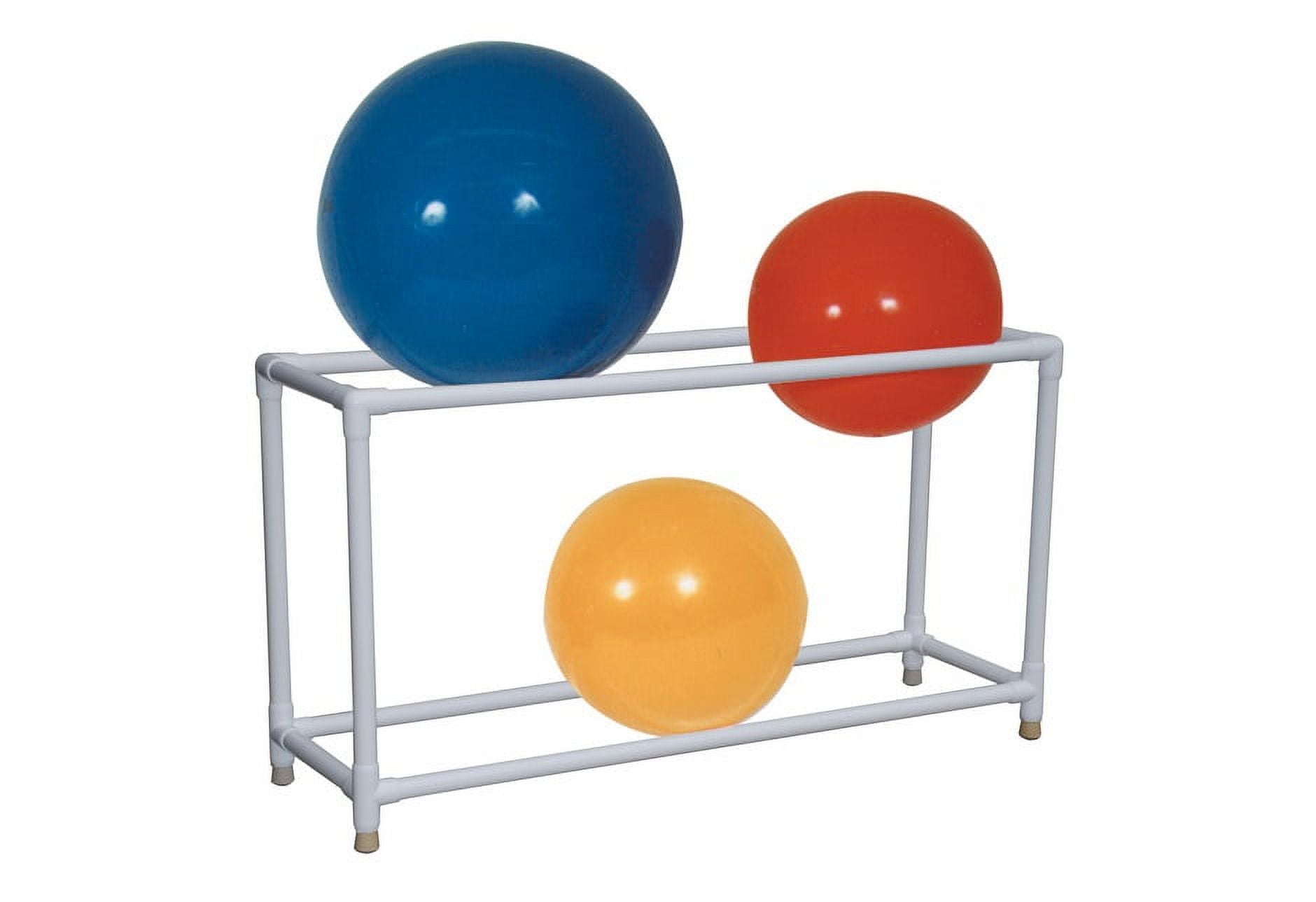 Free Shipping! MJM International Stationary Ball Rack 2 Levels 62.5L x ...