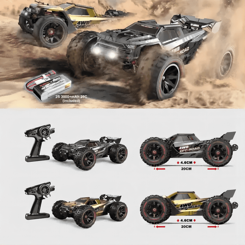 MJX 14210 ﻿RC Cars 1:14 Mini Brushless High Speed off Road RC Vehicle ...