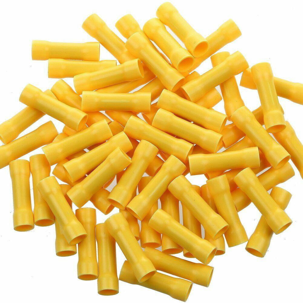 500 16-14 Gauge AWG Scosche YELLOW insulated crimp terminals Crimping ...