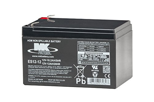 MK Battery ES12-12 Maintenance-Free Rechargeable Sealed Lead-Acid Battery - Walmart.com
