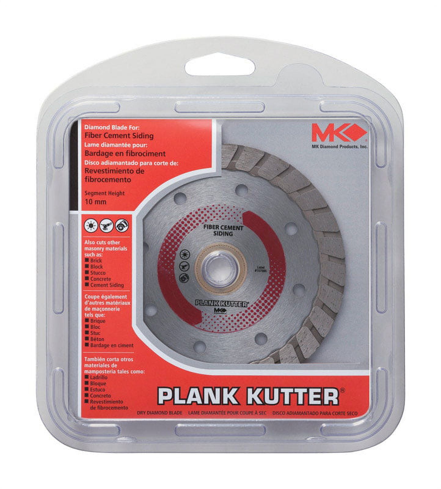 MK Diamond 156993 Plank Kutter 4-Inch Dry Cutting Continuous Rim Saw ...