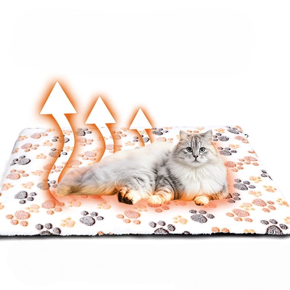 MK Gdledy Self Warming Pet Mat, Non Electric Extra Warm Self Heating ...