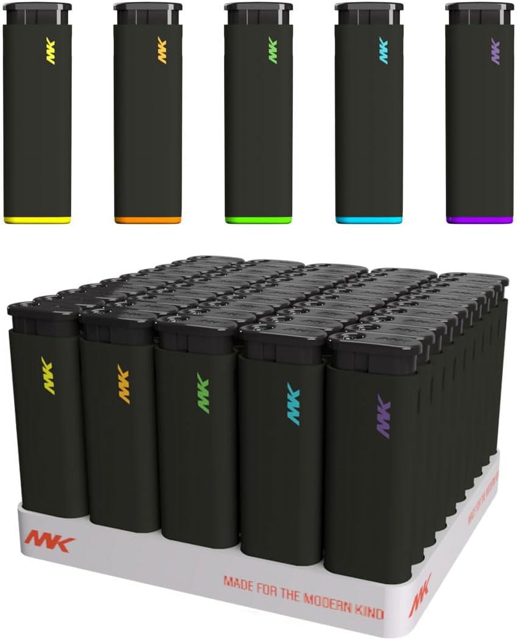MK Lighter, 50PCS Striking Design Windproof Lighters, Ideal as Lighters ...