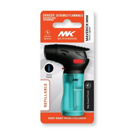 MK Mini Butane Torch Lighter, Refillable, 1 Pack, Assorted Colors ...
